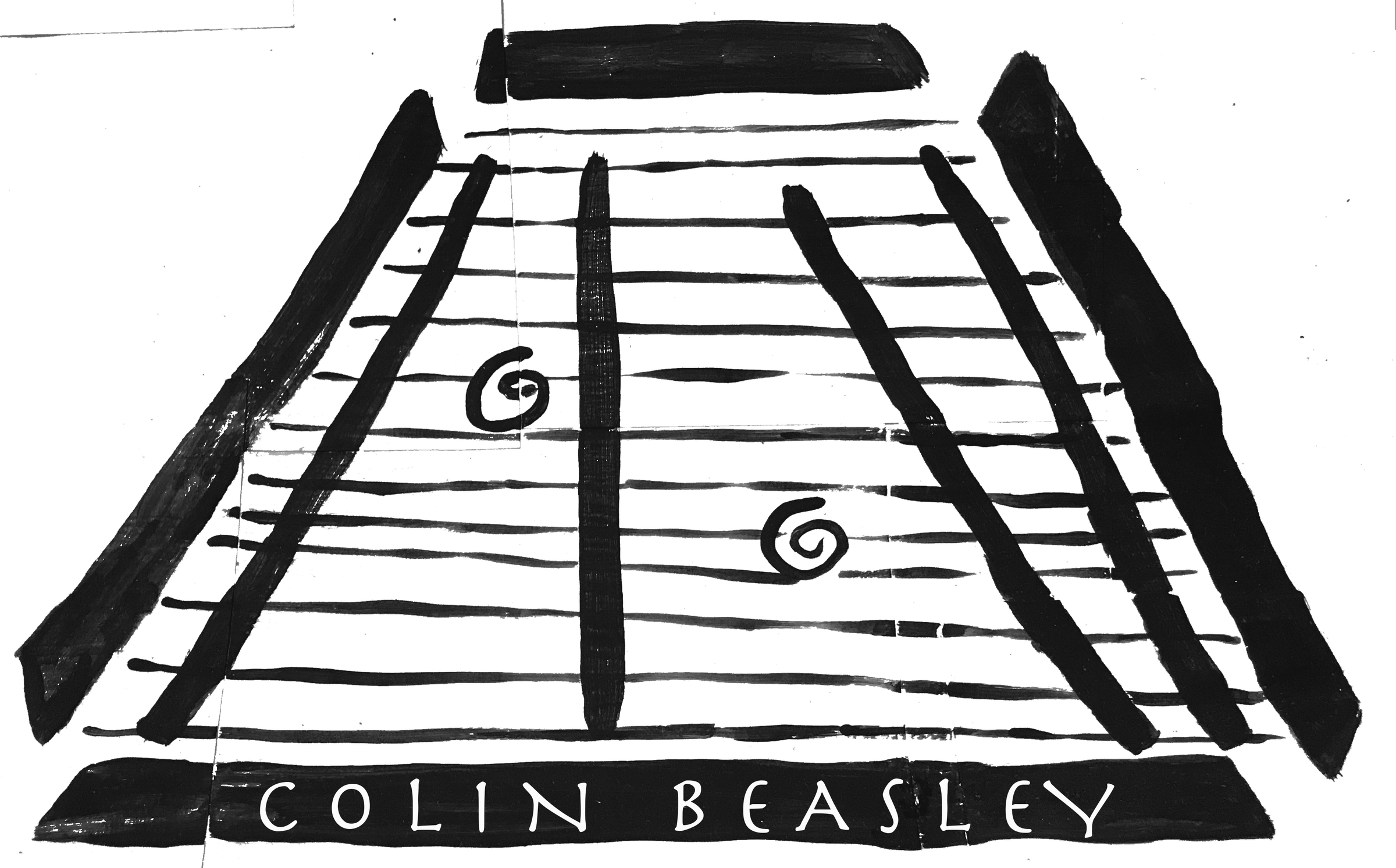 Colin Beasley Hammered Dulcimer logo